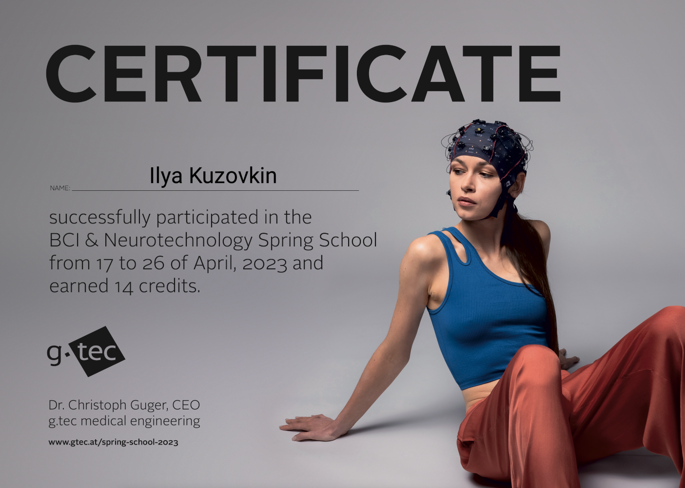 Certifications – NEUROTECH LAB